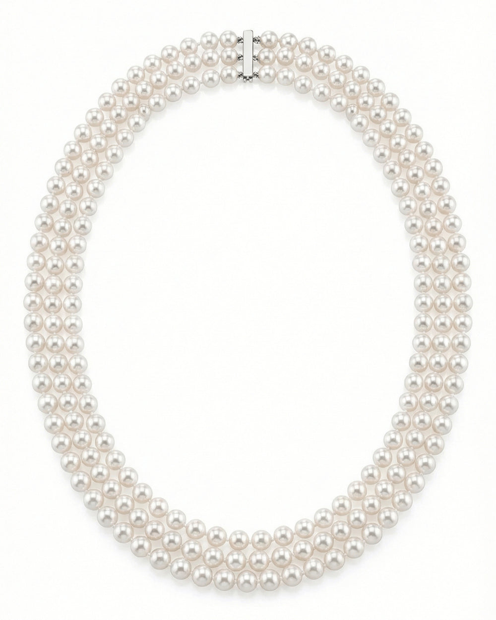 8-10mm Tahitian South Sea Pearl Necklace - AAAA Quality - Pure Pearls