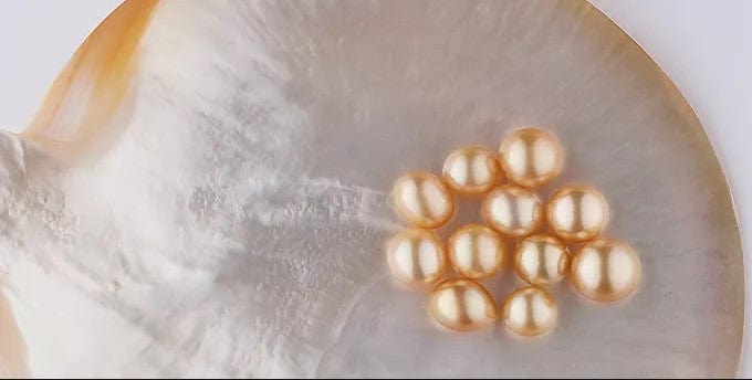 Golden Pearl Sets | FREE Shipping & Returns - Pure Pearls