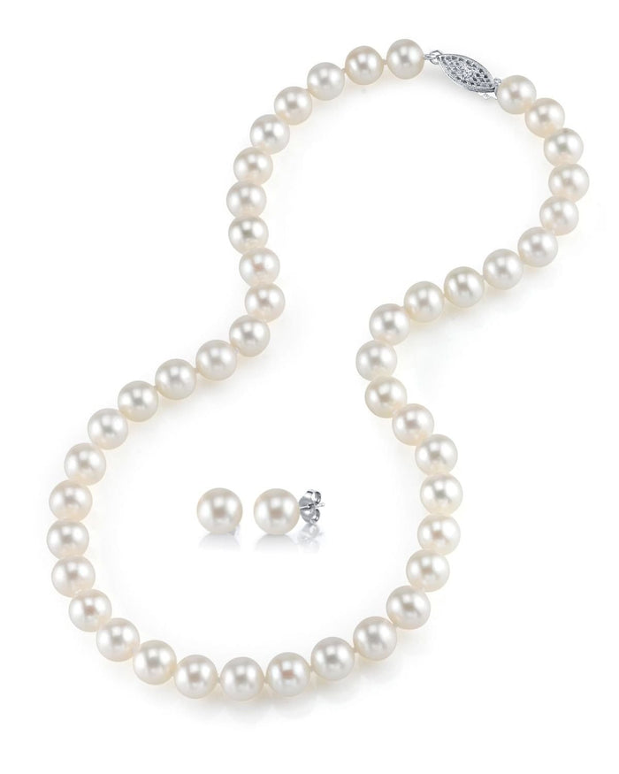 White Pearl Jewelry Sets - Pure Pearls